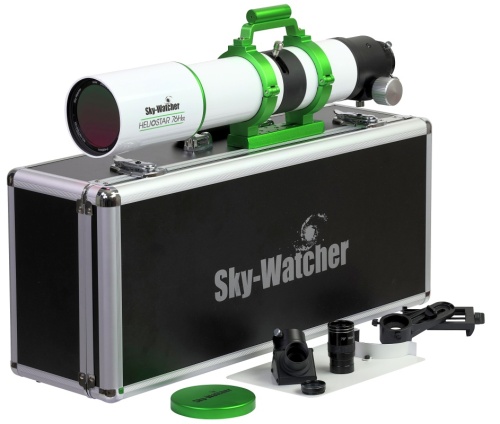 Skywatcher Heliostar 76ha H-Alpha Solar Telescope - Rother Valley ...